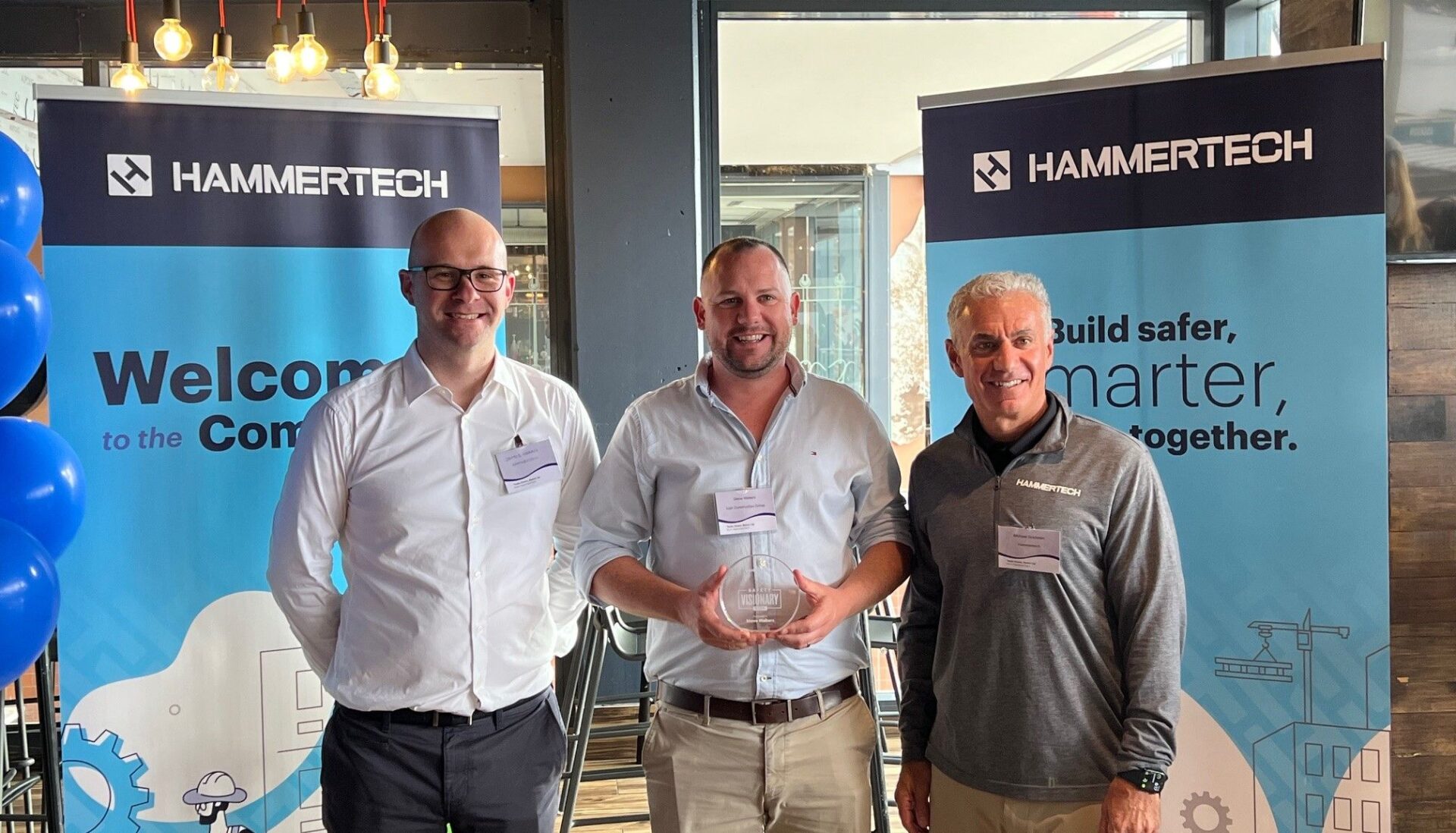 Steve Walters Wins Global Hammertech Safety Visionary Award