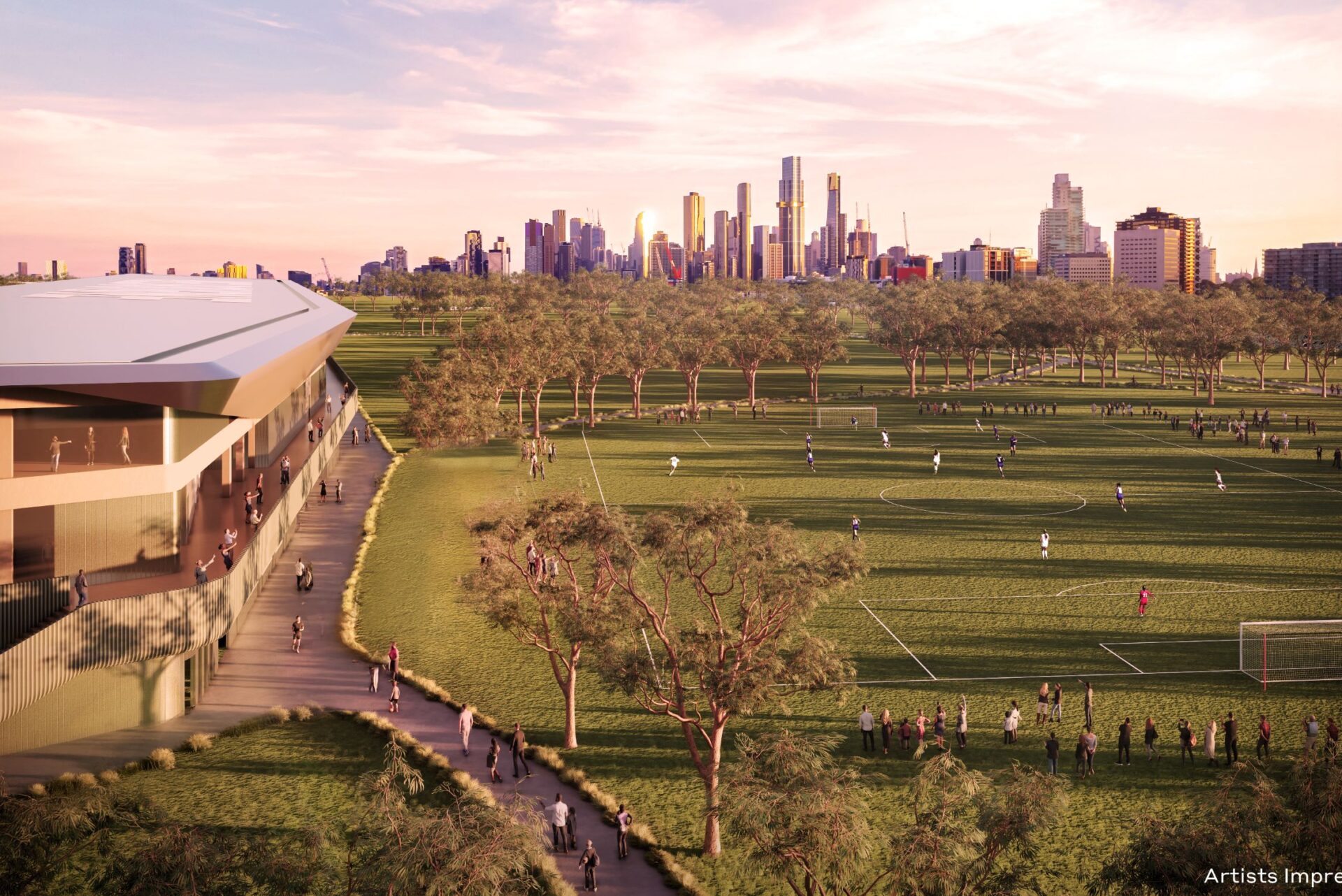 Albert Park Pit Building Redevelopment Begins | ICON